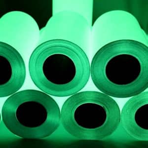 Produits phosphorescents et fluorescents - Bande réfléchissante